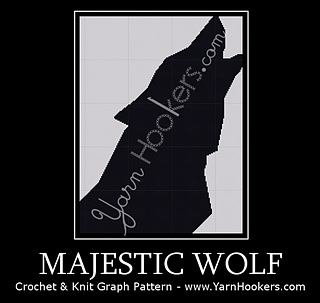 Ravelry: Majestic Wolf Chart pattern by YARNHOOKERS.COM