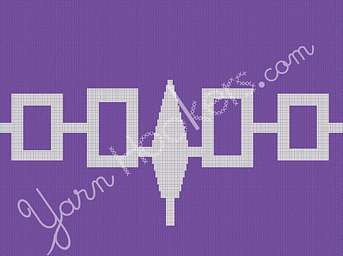 Ravelry: Iroquois Wampum Belt Chart pattern by YARNHOOKERS.COM