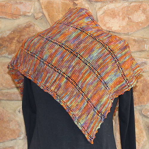 Ravelry: Jacob's Ladder Shawl pattern by Hilda Steyn