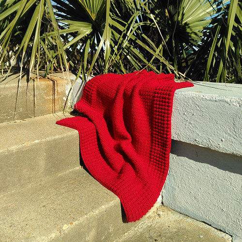 Ravelry: Le Ciel Bleu Blanket pattern by Chantal Barnett