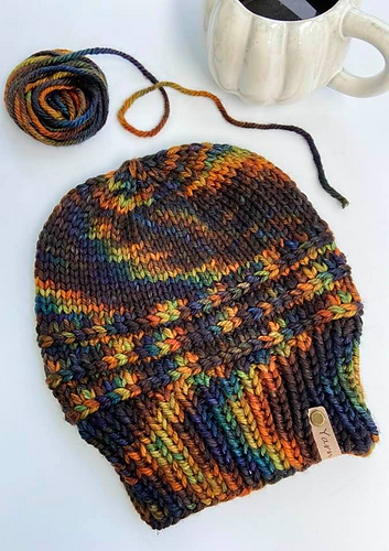 Ravelry: Autumn Winds Beanie pattern by Jill DeMarco