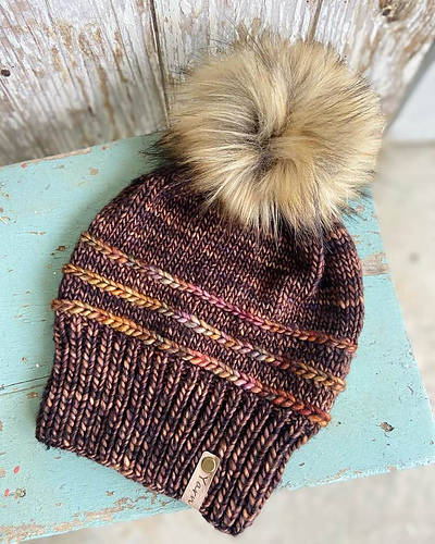 Ravelry: Autumn Winds Beanie pattern by Jill DeMarco