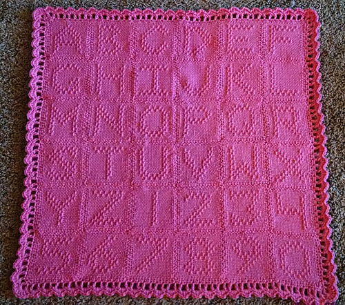 Ravelry: Alphabet Baby Blanket pattern by Yarn Twins