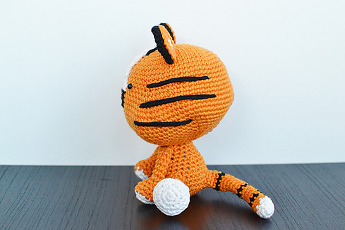 Ravelry: Amigurumi Tito The Tiger pattern by Yarn Society