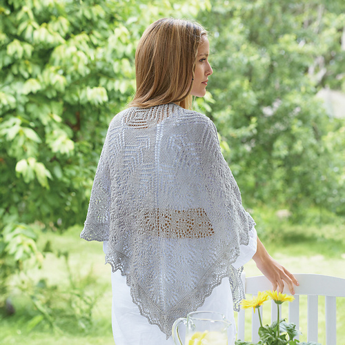 Ravelry: Lace Shawl pattern by Yarnspirations Design Studio