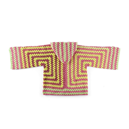 Ravelry: Hexi Stripes Hooded Cardigan pattern by Yarnspirations Design ...