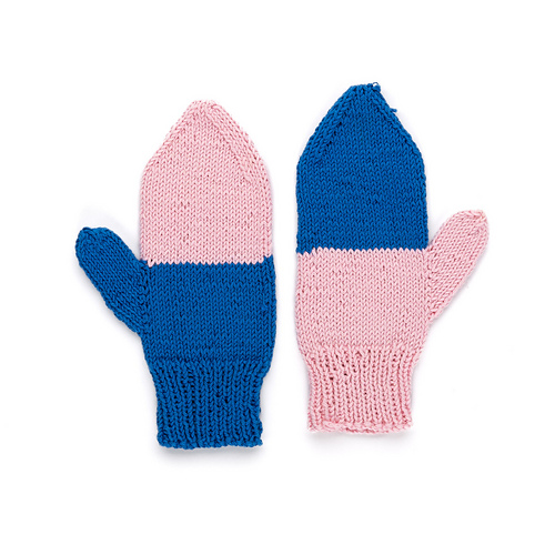 Ravelry: Even Odds Mittens pattern by Red Heart Design Team