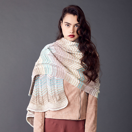 Ravelry: Heartline Wrap pattern by Yarnspirations Design Studio