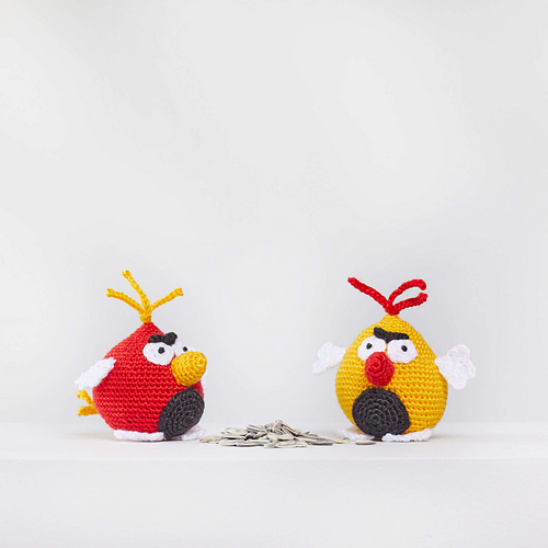 Ravelry: Benedict and Bertie Bird pattern by Jessie Rayot