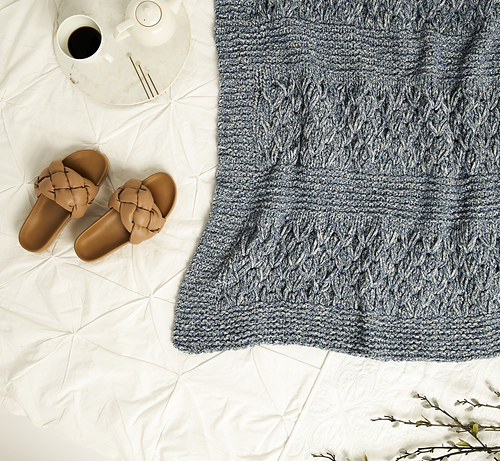 Ravelry: Tufted Texture Blanket pattern by Yarnspirations Design Studio