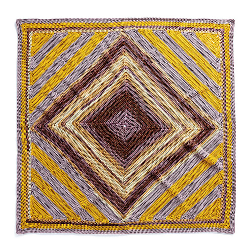 Ravelry: Tilted Squares Blanket pattern by Yarnspirations Design Studio