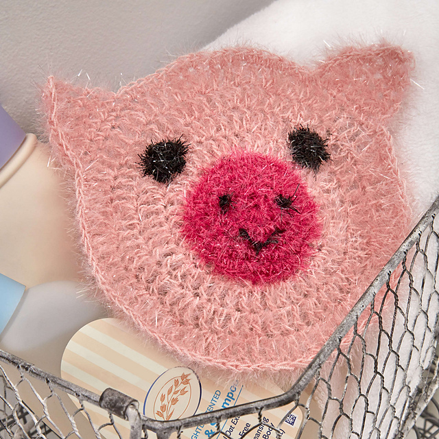 Ravelry: Sparkle Pig Scrubby pattern by Michele Wilcox