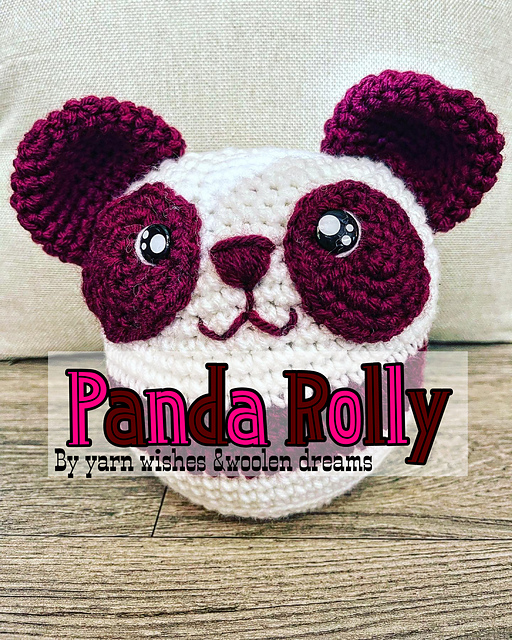 Ravelry: Panda Rolly pattern by Megan Blevins