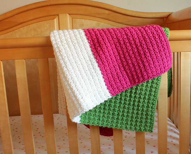 Ravelry: Classic Color Block Blanket pattern by Rachel Black