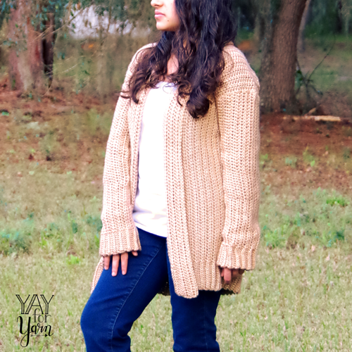 Ravelry: Comfy Cozy Cardigan pattern by Yay For Yarn Patterns
