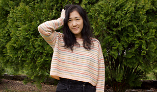 Ravelry: Retro Ribbon top pattern by Susan Lin