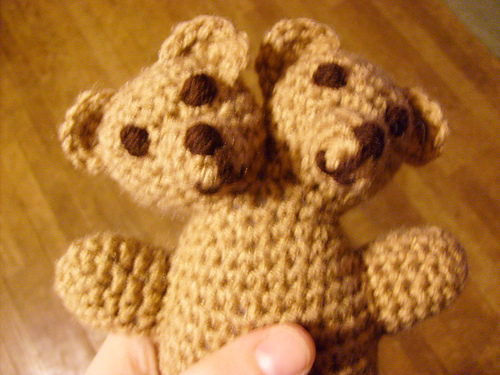 Ravelry: Two Headed Teddy Bear pattern by Brittany Boesken