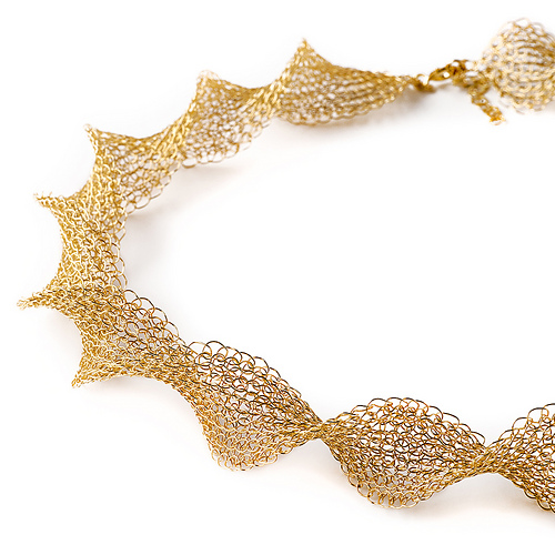 Ravelry: Wire Crochet Jewelry Video Tutorial , Infinity Necklace , Step ...