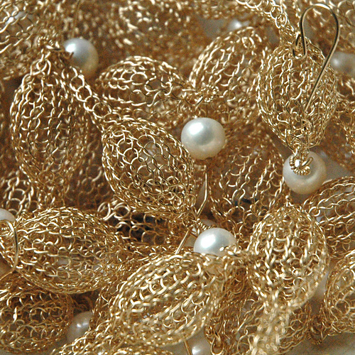 Ravelry: Wire Crochet Drop Earrings Tutorial , Step by step ...