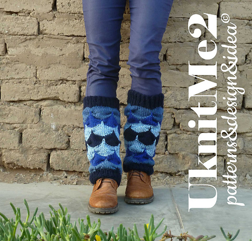 Ravelry: Boot cuff Leg warmers pattern by U Knit Me 2