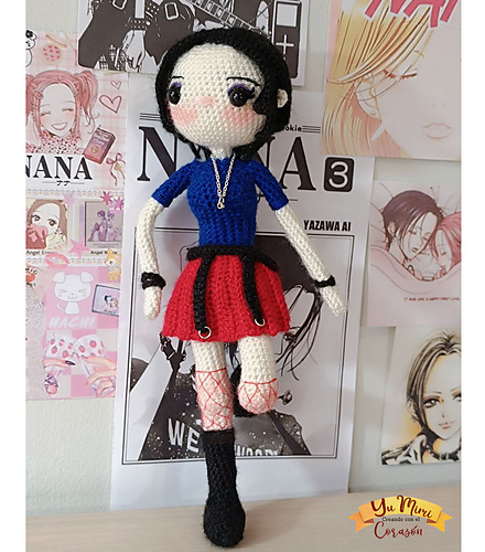 Ravelry: Nana Amigurumi pattern by Angeline Reyes