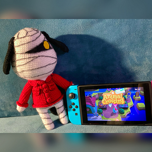 Ravelry: Amigurumi Mummy dog Lucky Animal Crossing pattern by Jeanna ...