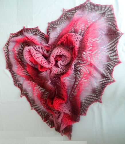 Ravelry: Princess-Peacock Shawl pattern by Natalia Sha