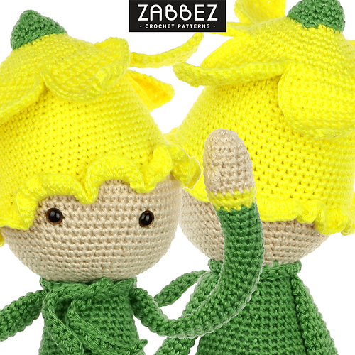 Ravelry: Daffodil Nancy flower doll pattern by Bas den Braver