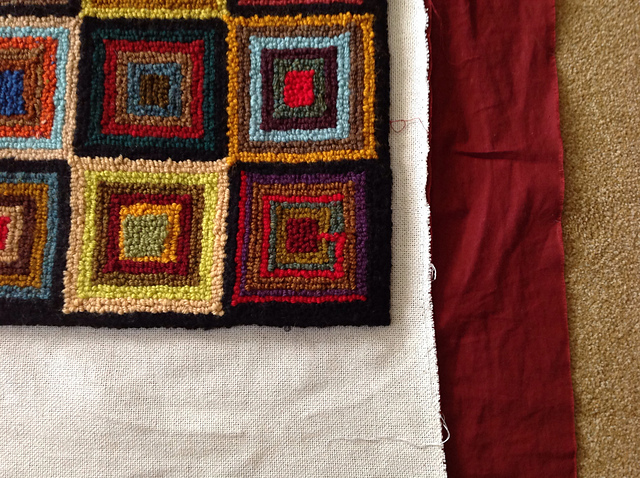 Ravelry: ZaldoGrace's Basketweave scrap rug