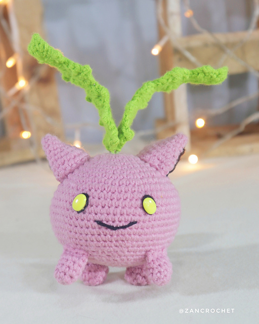 Ravelry: Amigurumi Pokemon Hoppip pattern by zan Merry