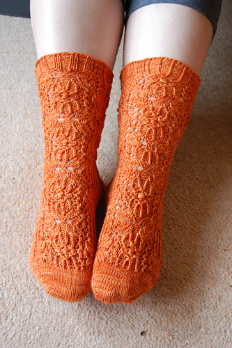 Ravelry: Beautiful Butterfly Socks pattern by Shiny Little Stitches