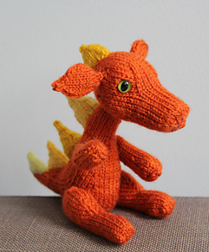 Ravelry: Dragon toy pattern by Zaryffa Sandan