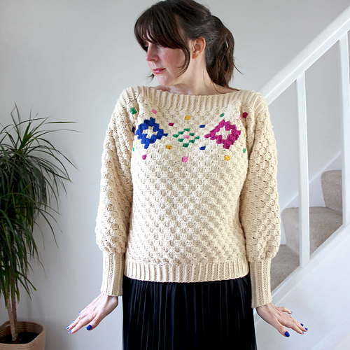 Ravelry: Christmas C2C Sweater pattern by Zeens and Roger