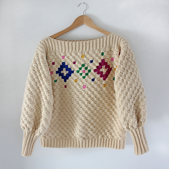 Ravelry: Christmas C2C Sweater pattern by Zeens and Roger