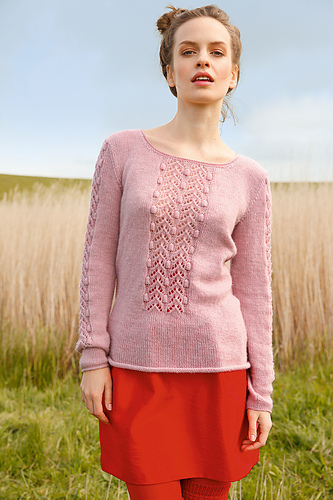 Ravelry: #03 Pullover mit Lochstreifen pattern by Rebecca Design Team
