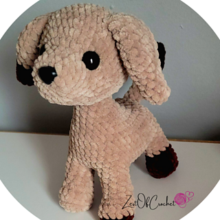 Ravelry: Luffy the puppy pattern by ZestOfCrochet