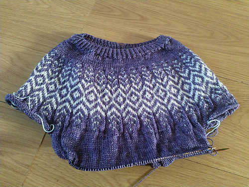 Ravelry: Plumose Yoke Jumper pattern by Laura Barkla