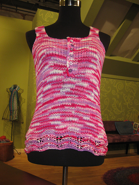 Ravelry: Beaded Tank Top pattern by Kt Baldassaro