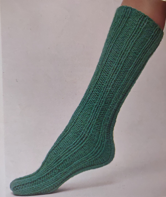 Ravelry: Heelless Socks #770-5 pattern by Columbia-Minerva