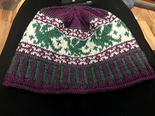 Ravelry: Red Dragon Beanie pattern by Sandra Jäger