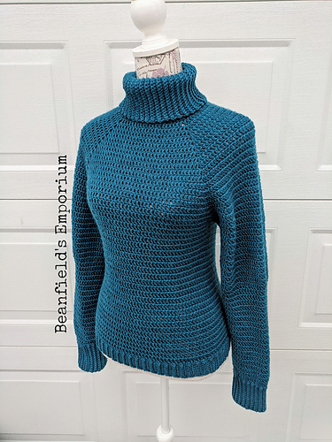 Ravelry: Bombshell Sweater pattern by Michelle Ferguson