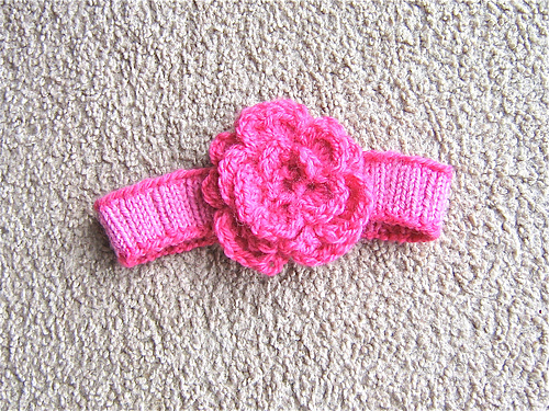 Ravelry: "Spring" Baby Headband pattern by Amy Andersen