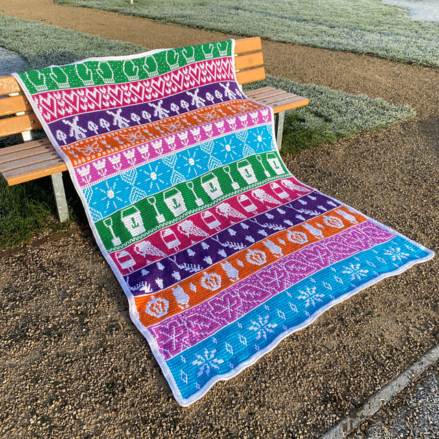 Ravelry: Nordic Star Mosaic pattern by Dina Sengupta