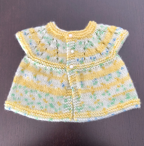 Ravelry: all-in-one baby top pattern by marianna mel