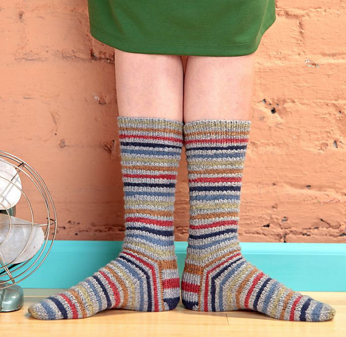 Ravelry: Speed Bump Socks pattern by Deb Barnhill