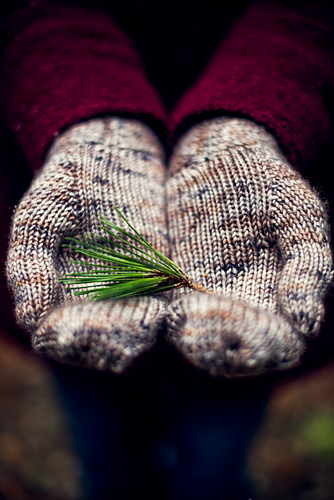 Ravelry: Birch Bark Mittens pattern by AbbyeKnits