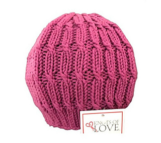 Ravelry: Jeanne's Twisted Rib Cap pattern by Carolyn Scheer