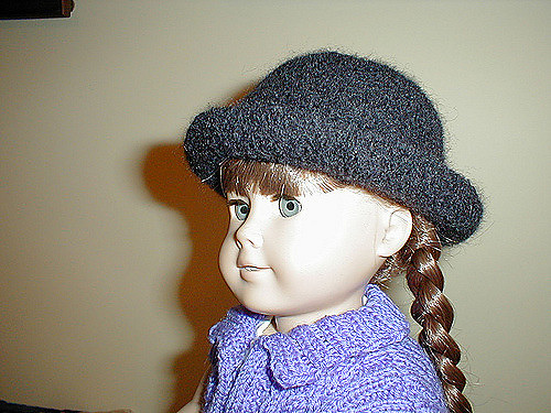 Ravelry: Felted Hat for 18-inch doll pattern by Ceci Riehl