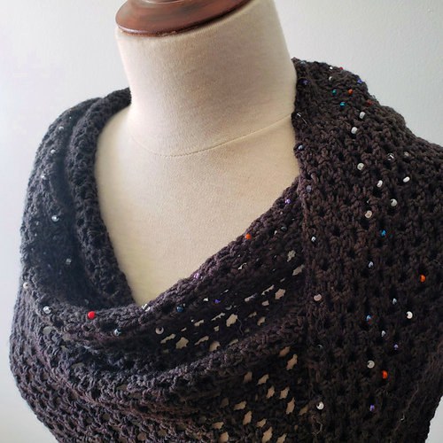 Ravelry: The Black Shawl pattern by ACCROchet