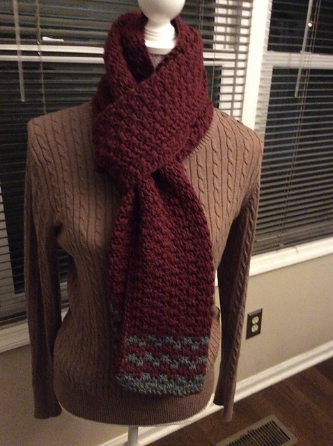 Ravelry: aconforti's Leaping Stripes scarf